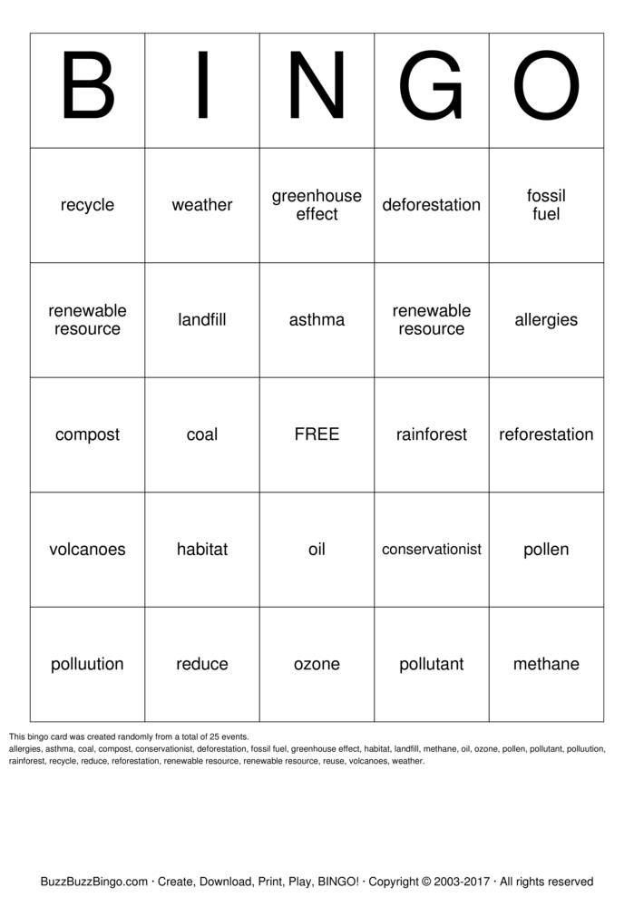 Custom Bingo Cards to Download, Print and Customize!