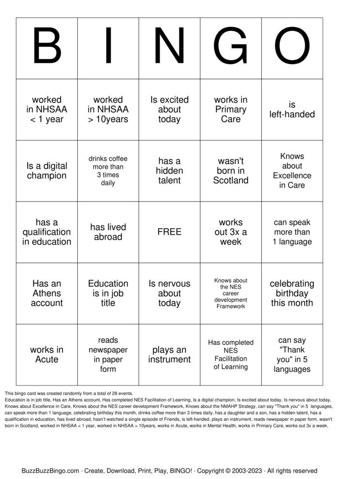Meet Me Bingo Bingo Cards to Download, Print and Customize!