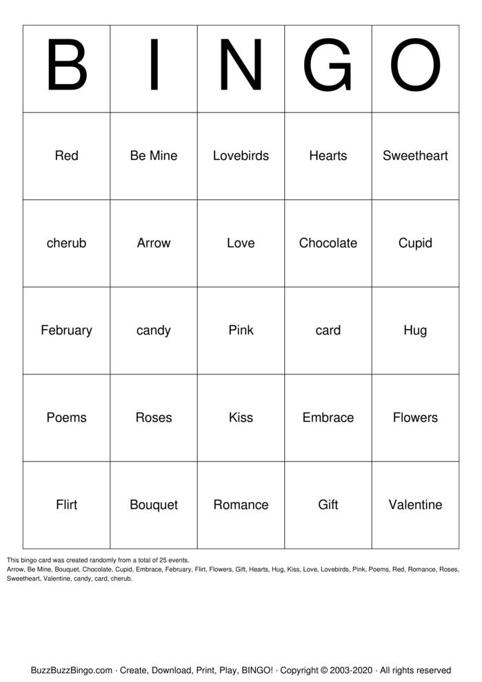 chocolate Bingo Cards to Download, Print and Customize!