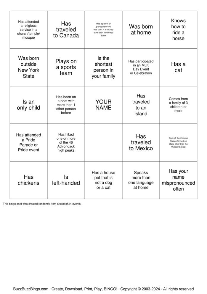 Who2 Bingo Cards to Download, Print and Customize!