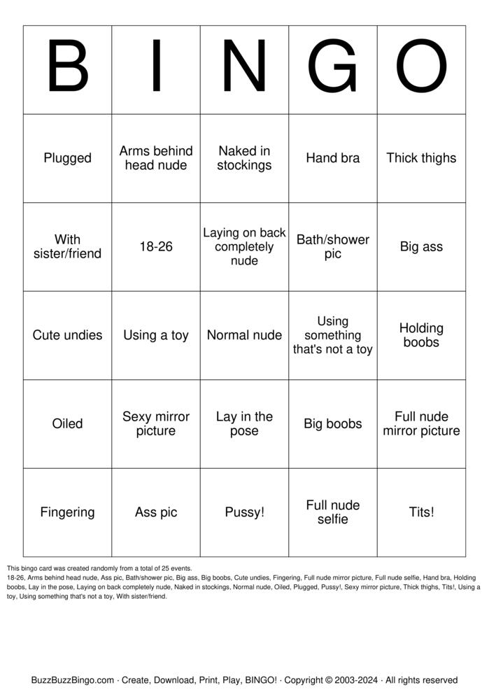 Custom Bingo Cards to Download, Print and Customize!