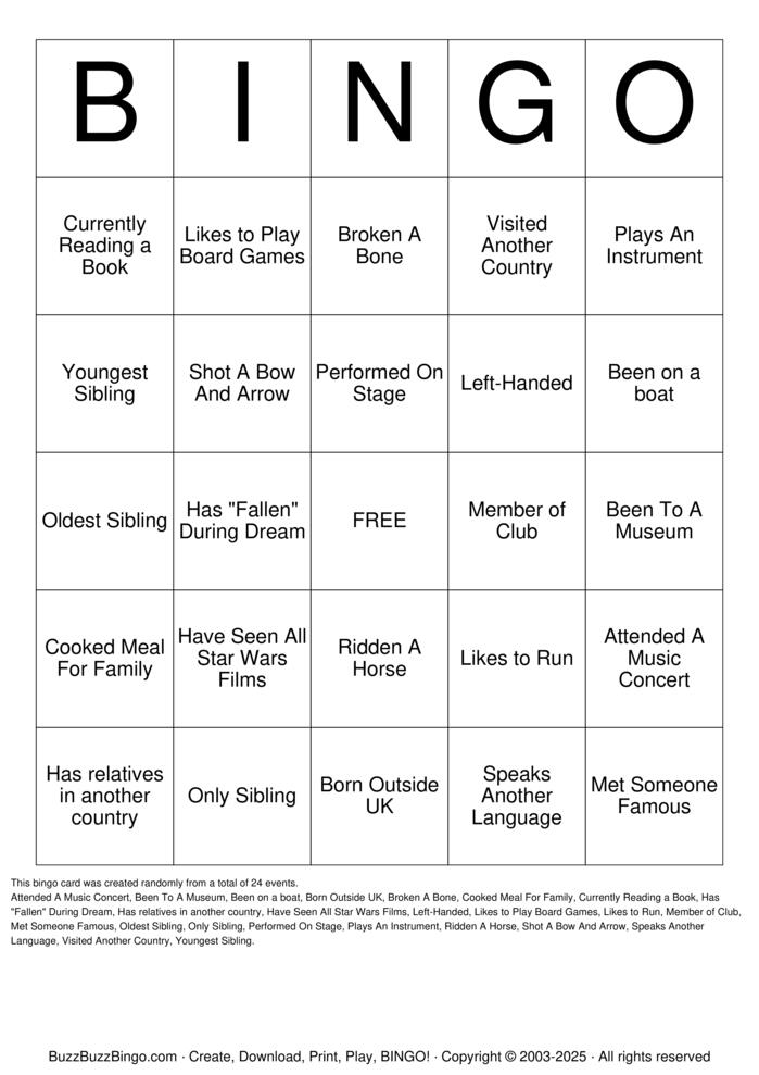 Diversity Bingo Cards to Download, Print and Customize!