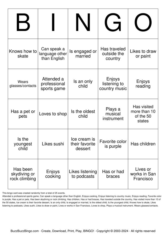 SALT SISTERS BINGO Bingo Cards to Download, Print and Customize!