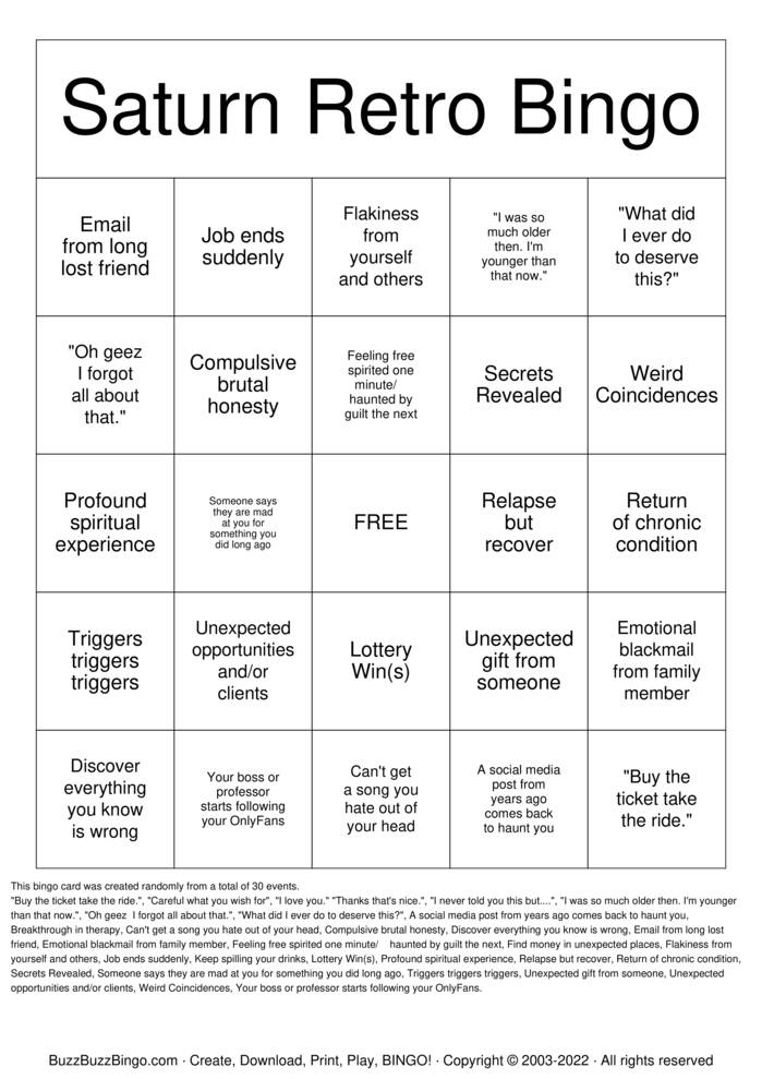 Zodiac Bingo Cards to Download, Print and Customize!