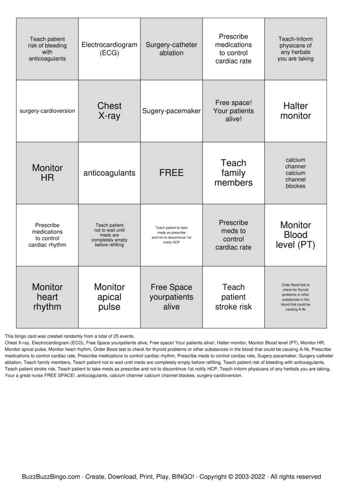Rhythm Bingo Bingo Cards to Download, Print and Customize!