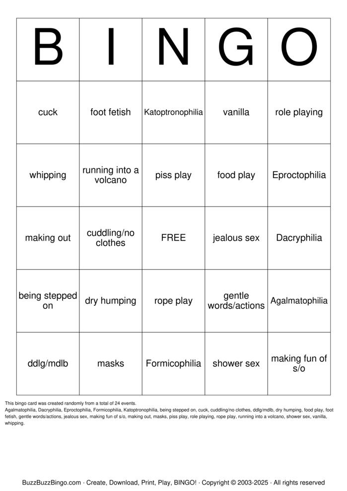 fun time Bingo Cards to Download, Print and Customize!