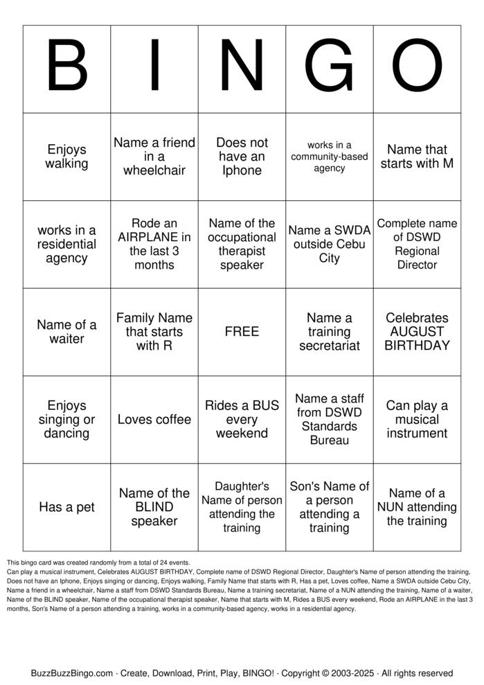 Icebreaker Bingo Cards to Download, Print and Customize!