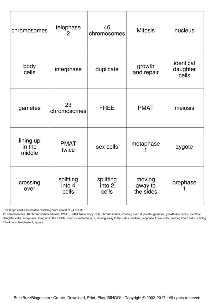 Cali Move Bingo Cards to Download, Print and Customize!