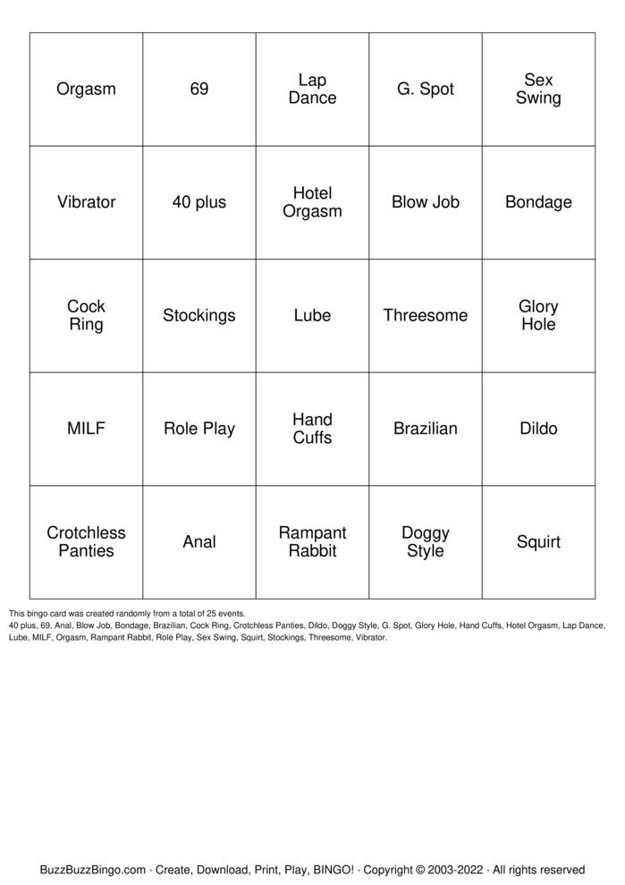 Lacey Hen Party Bingo Cards to Download, Print and Customize!