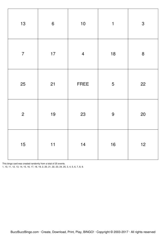 Apology Bingo Bingo Cards to Download, Print and Customize!