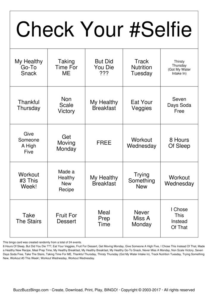 Custom Bingo Cards to Download, Print and Customize!