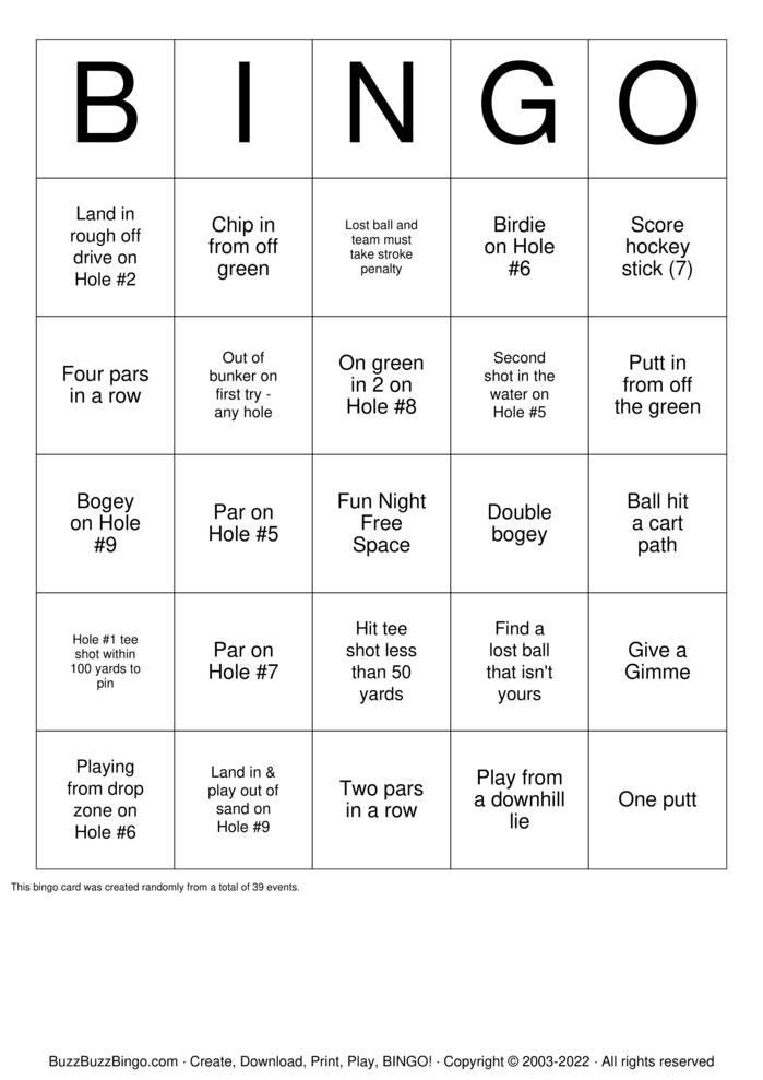 Ladies Fun Night Bingo Cards to Download, Print and Customize!