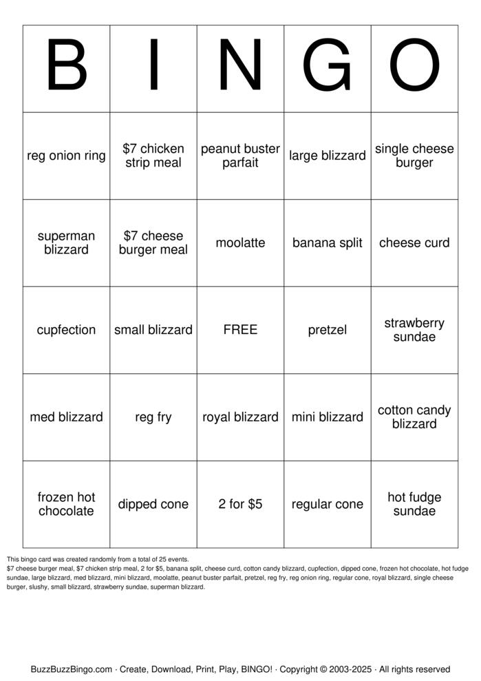 Nutrition Bingo Cards to Download, Print and Customize!