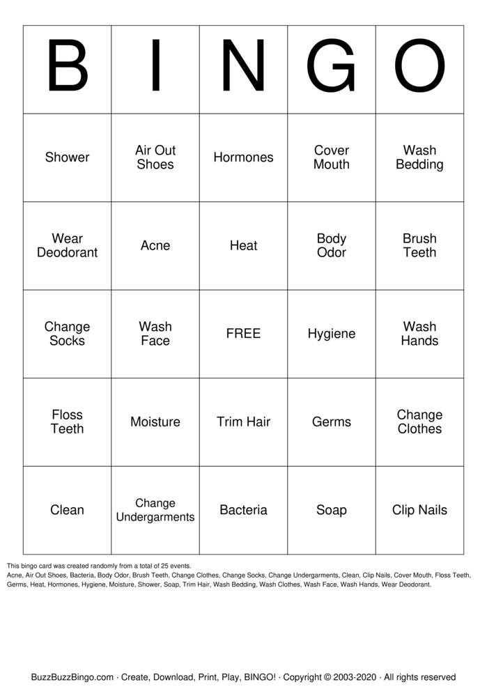music Bingo Cards to Download, Print and Customize!