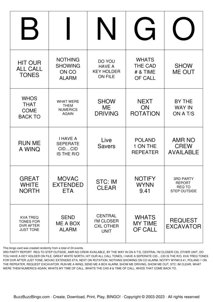 Custom Bingo Cards to Download, Print and Customize!