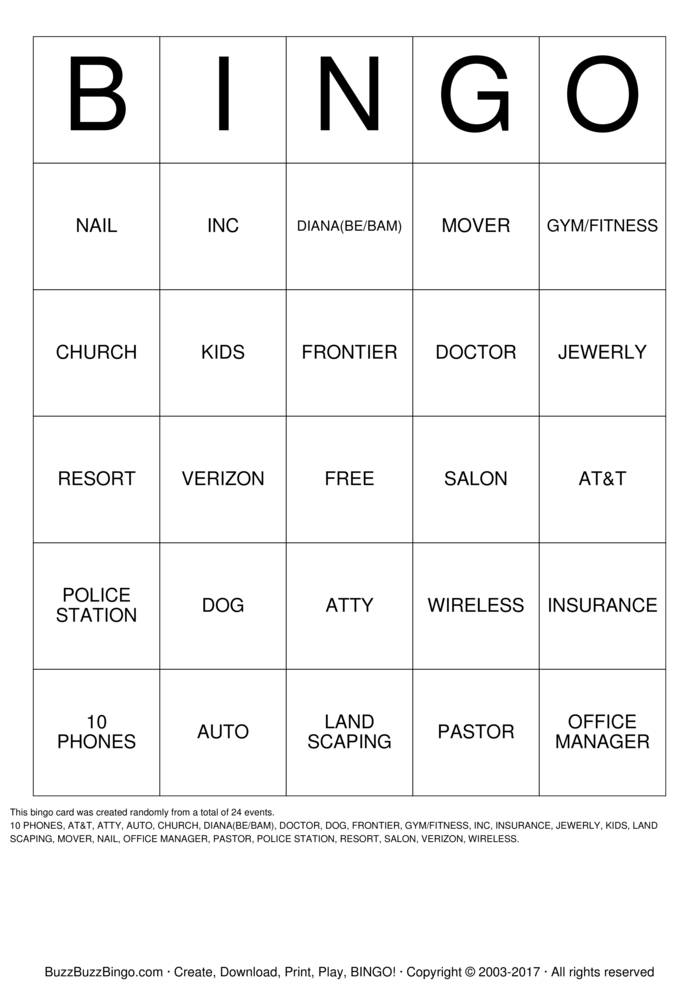 In the life of a Front End BAM Bingo Cards to Download, Print and ...