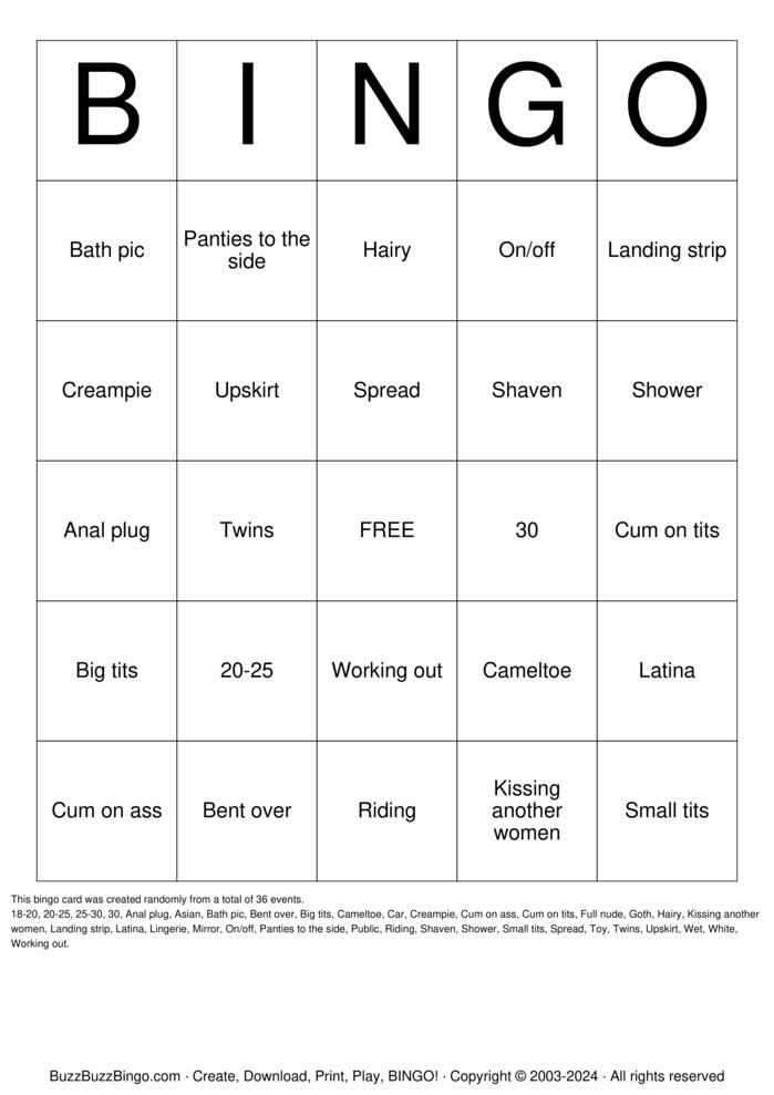 Custom Bingo Cards to Download, Print and Customize!