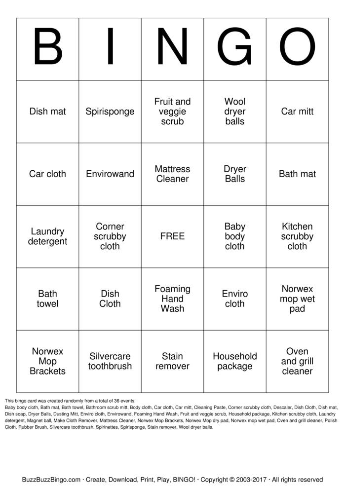 Custom Bingo Cards to Download, Print and Customize!