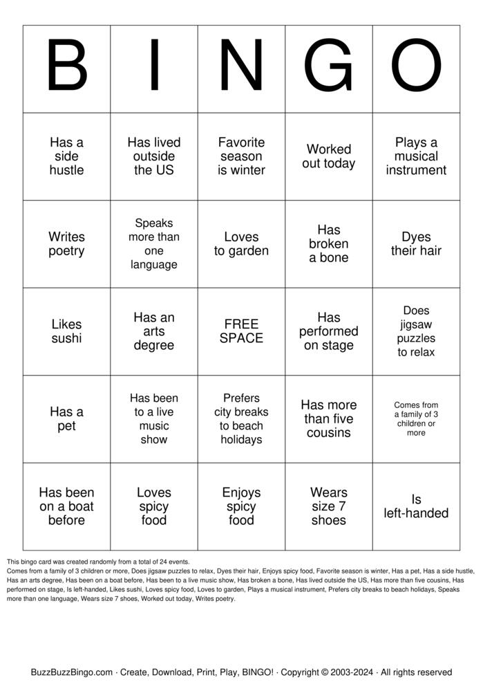 Diversity Bingo Cards to Download, Print and Customize!