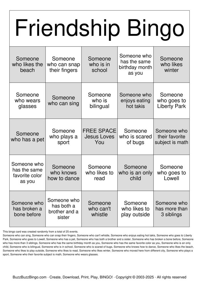 Introduction Bingo Bingo Cards to Download, Print and Customize!