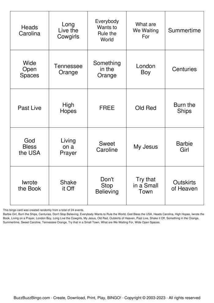 SINGO 5th and 6th Bingo Cards to Download, Print and Customize!