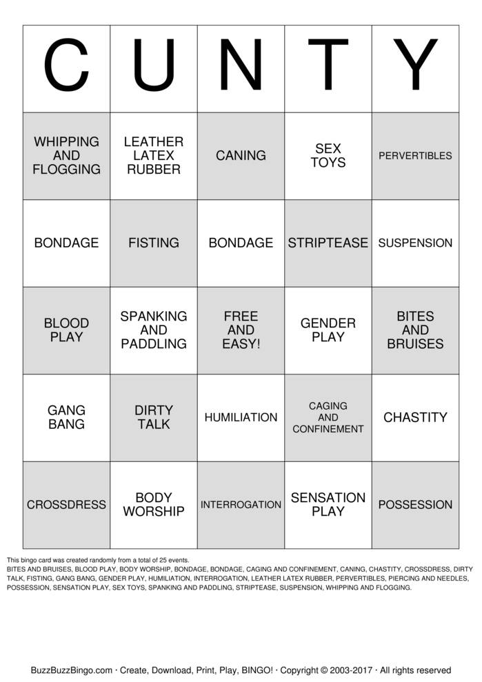 Bingo Cards to Download, Print and Customize!