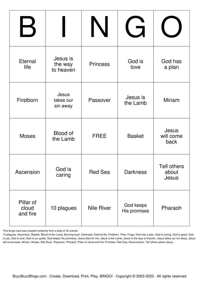VBS 2022 Bingo Cards to Download, Print and Customize!