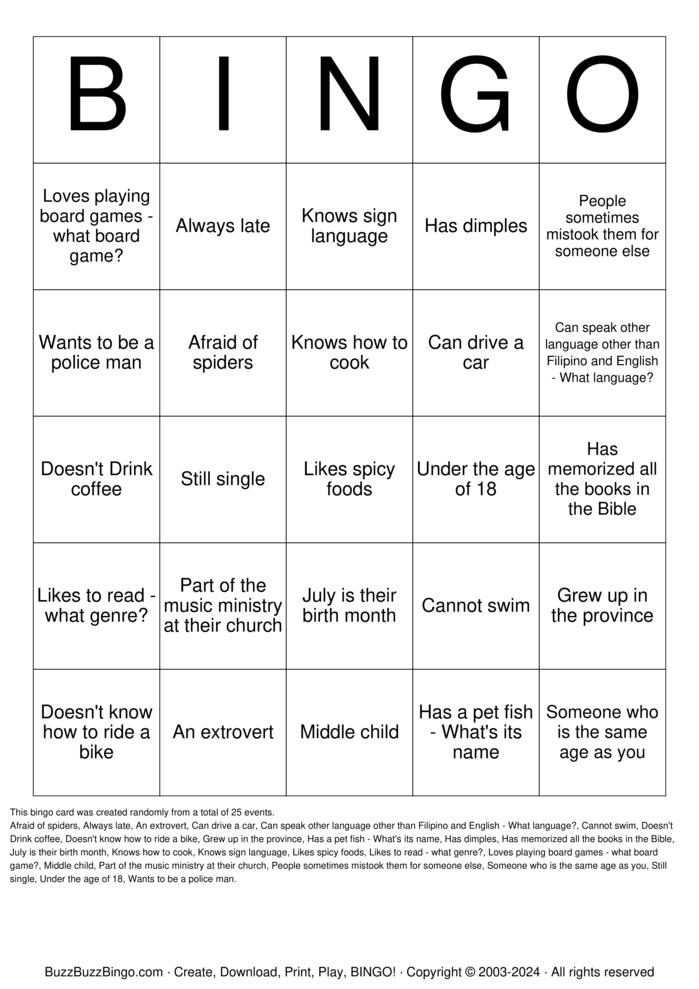Diversity Bingo Cards to Download, Print and Customize!