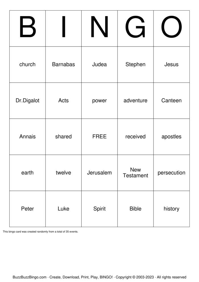 Blank Bingo Cards to Download, Print and Customize!