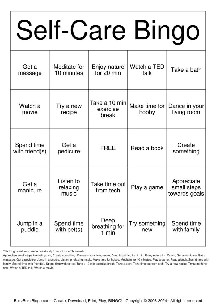 nutrition Bingo Cards to Download, Print and Customize!