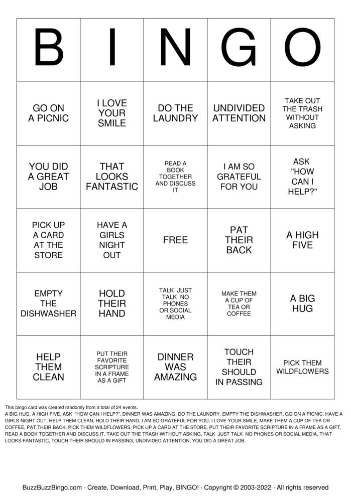 ICE BREAKER Bingo Cards to Download, Print and Customize!