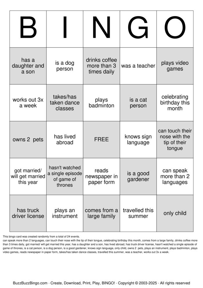 Meet Me Bingo Bingo Cards to Download, Print and Customize!