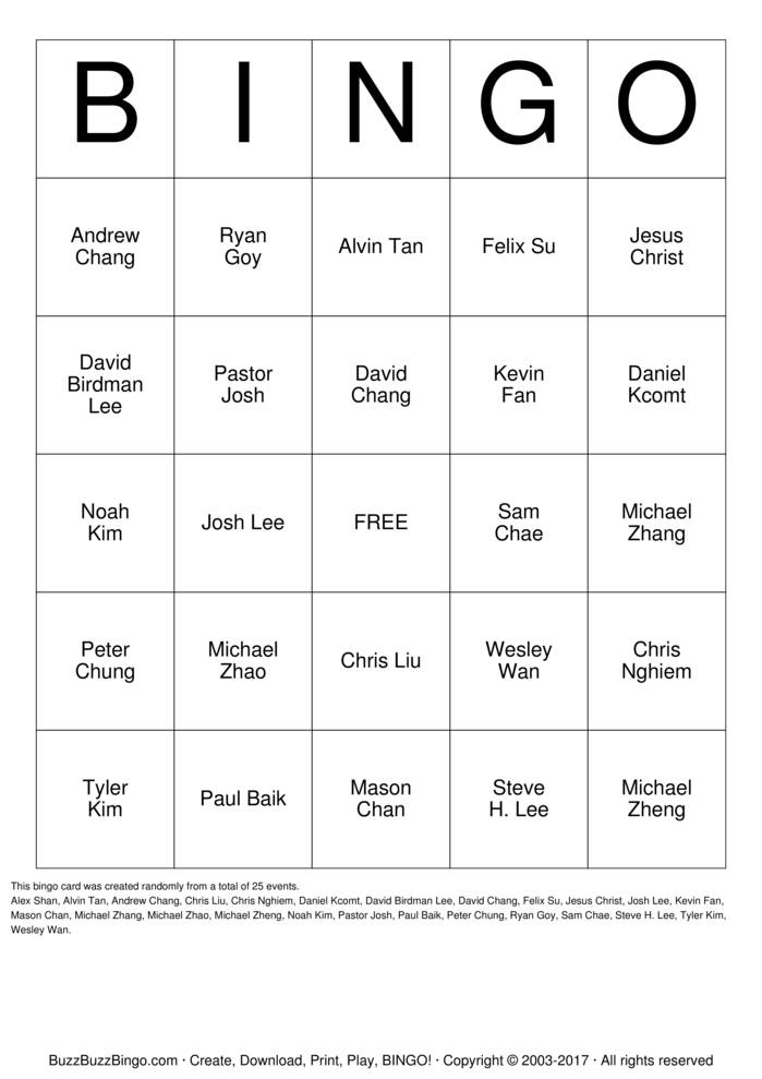Best Bro Bingo Bingo Cards to Download, Print and Customize!