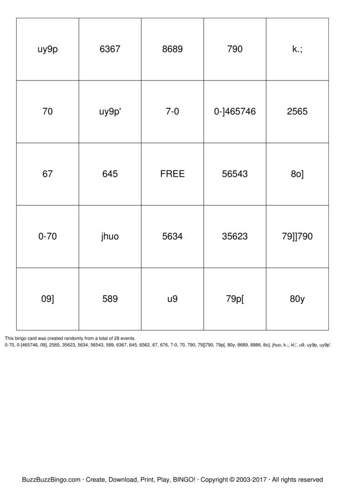 J-I-N-G-O Bingo Cards to Download, Print and Customize!