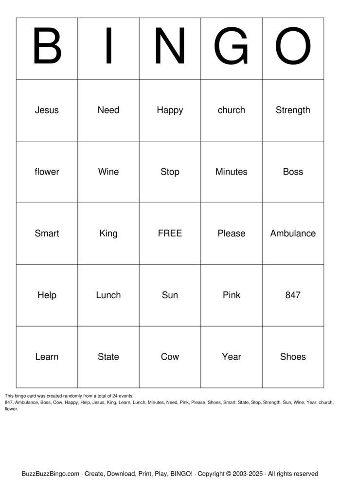 ASL Bingo Cards to Download, Print and Customize!