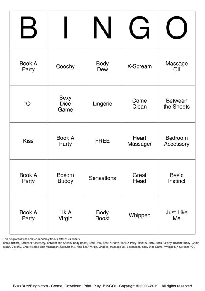 PURE ROMANCE Bingo Cards to Download, Print and Customize!