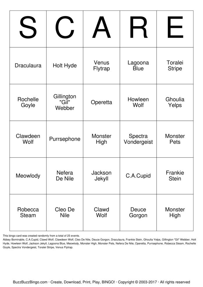 Bianca's 9th Birthday Bingo Cards to Download, Print and Customize!