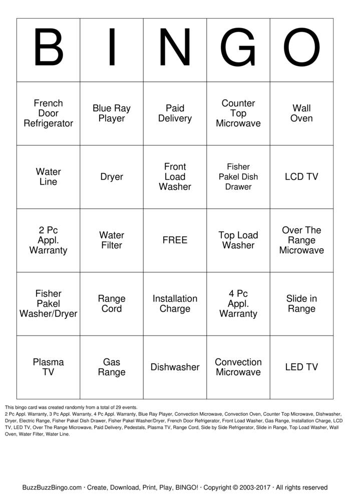 Pollution Bingo Cards to Download, Print and Customize!