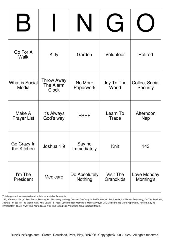 Custom Bingo Cards to Download, Print and Customize!