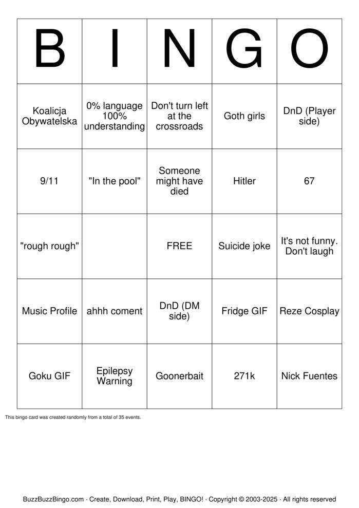 7x7 Bingo Cards to Download, Print and Customize!