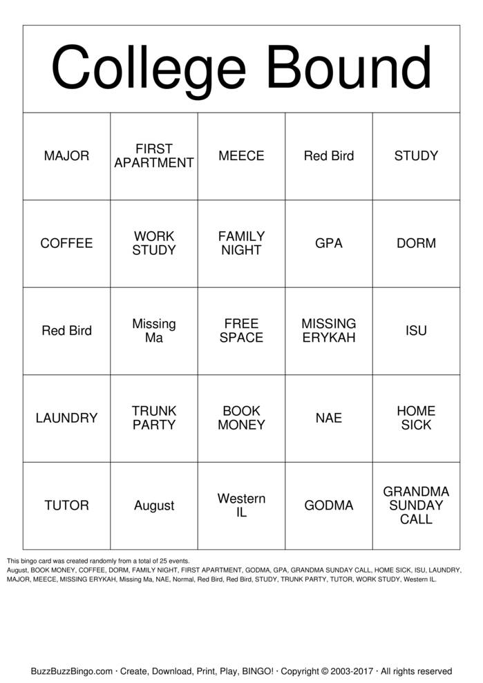 College Bingo Cards To Download Print And Customize college-bingo-cards-to-download-print-and-customize