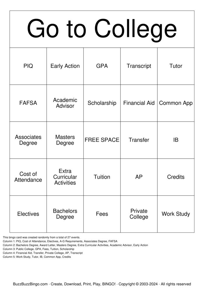 Write On Version 7 Bingo Cards to Download, Print and Customize!