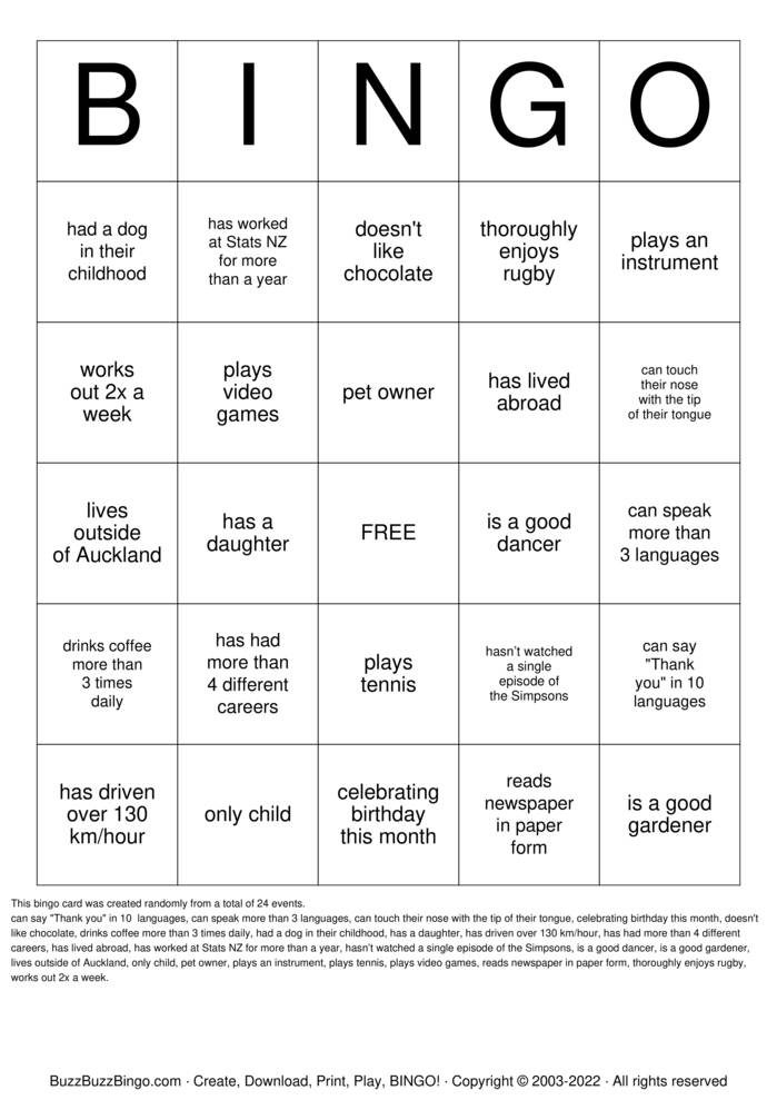 Meet Me Bingo Bingo Cards to Download, Print and Customize!