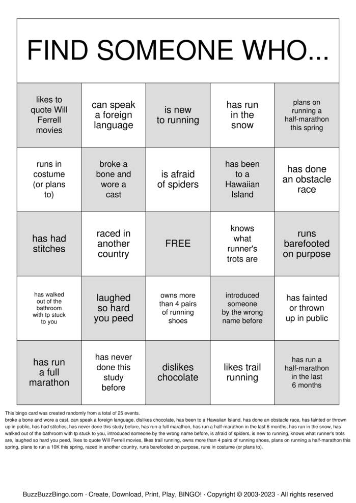 Custom Bingo Cards to Download, Print and Customize!