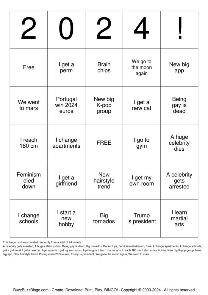 Luffy bango Bingo Cards to Download, Print and Customize!