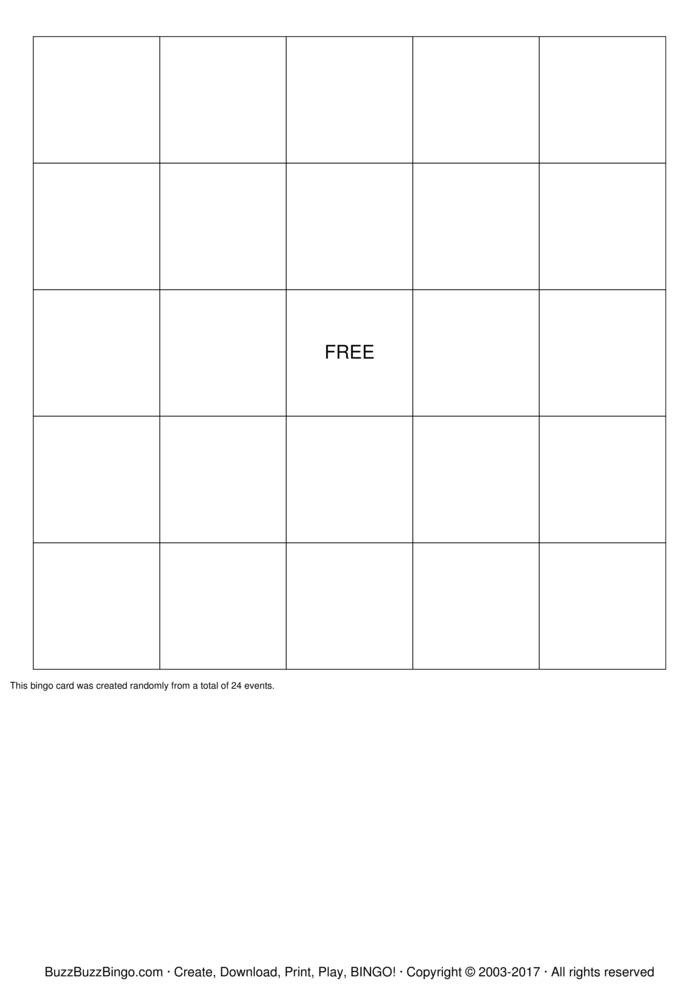 Syllabary Bingo Bingo Cards to Download, Print and Customize!