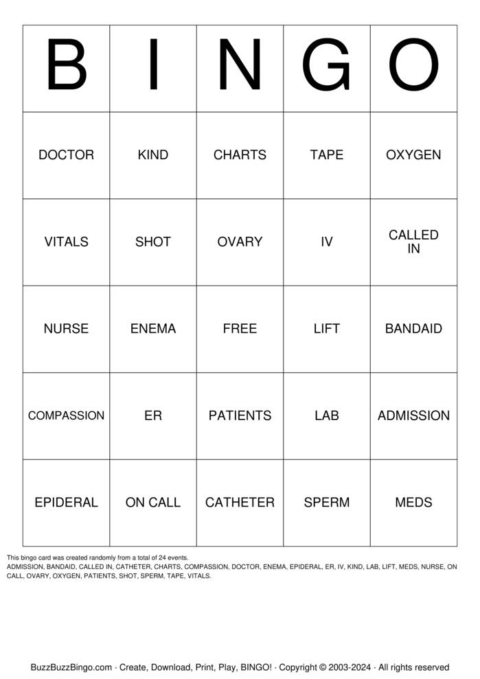 Custom Bingo Cards to Download, Print and Customize!