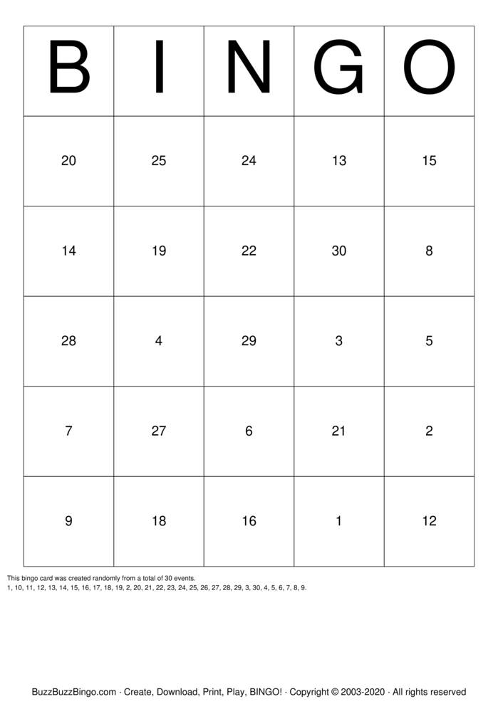 Google Bingo Cards to Download, Print and Customize!