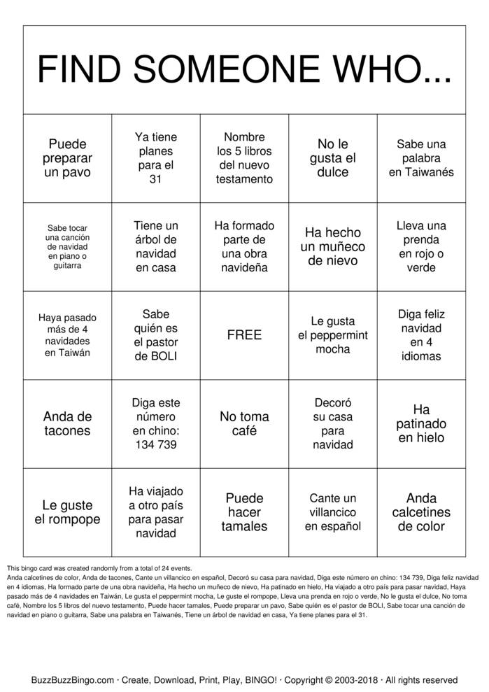 Getting to Know You! Bingo Cards to Download, Print and Customize!