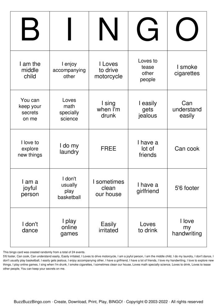 Meet Me Bingo Bingo Cards to Download, Print and Customize!